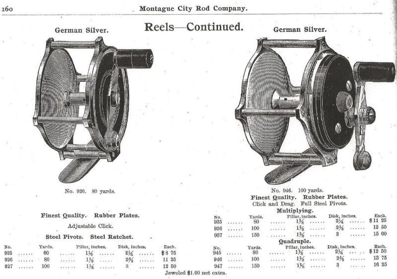 Montague City Rod Co. Kosmic Fishing Reels