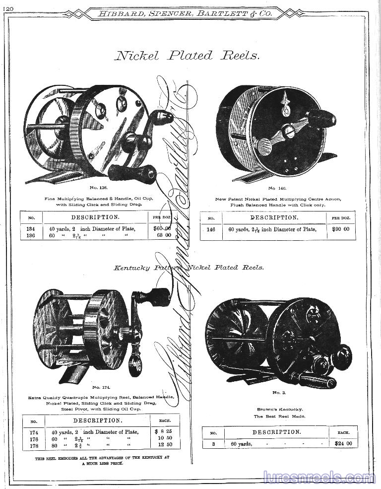 Frederick (Fred'k) Malleson Fly and Bait Casting Fishing Reels and Rods