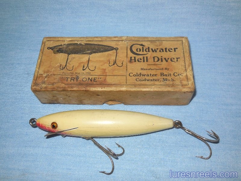 R. Haskell Minnow, Chautauqua Weedless Trolling Bait, Comstock ...