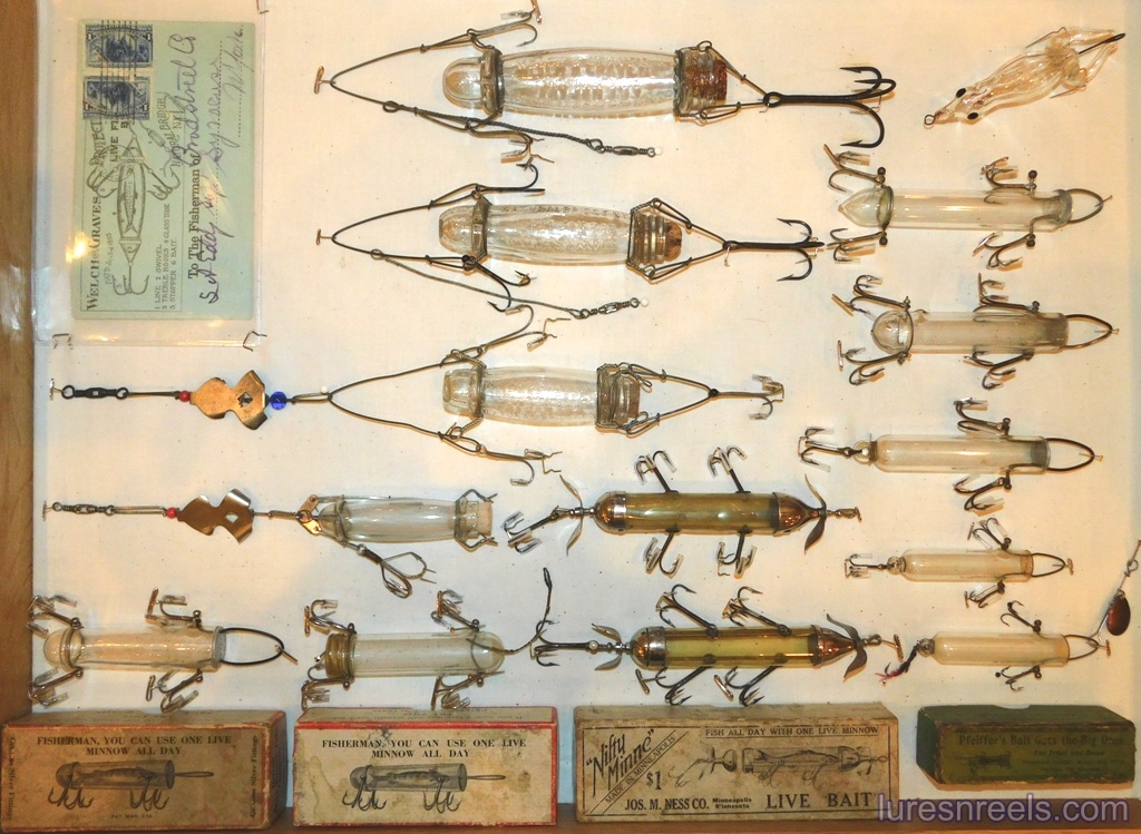 R. Haskell Minnow, Chautauqua Weedless Trolling Bait, Comstock ...