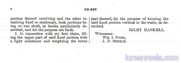 R. Haskell Minnow Fishing Lures