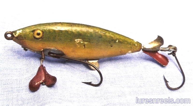 R. Haskell Minnow, Chautauqua Weedless Trolling Bait, Comstock ...