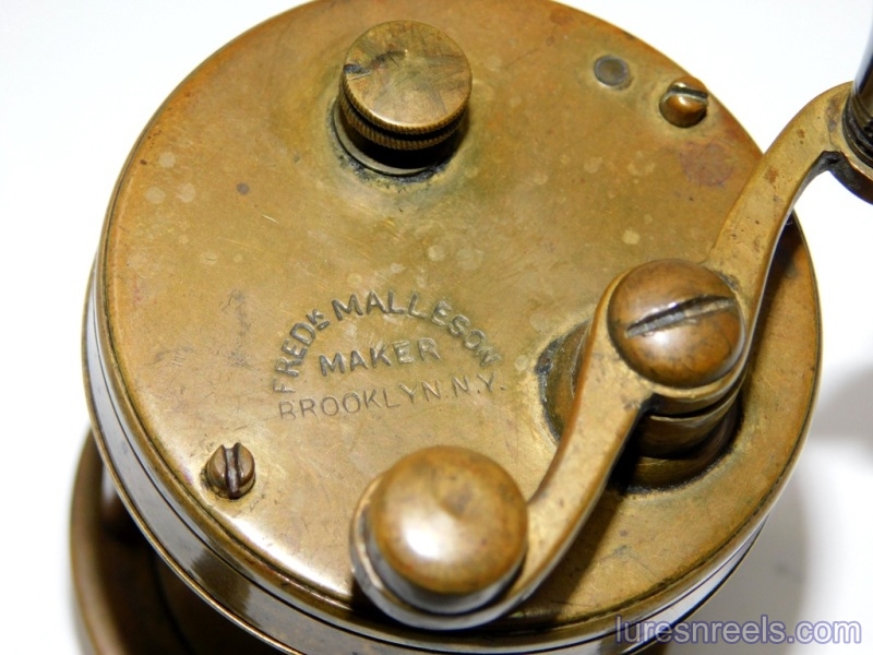 Frederick (Fred'k) Malleson Fly and Bait Casting Fishing Reels and Rods