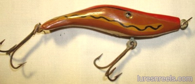 R. Haskell Minnow, Chautauqua Weedless Trolling Bait, Comstock ...