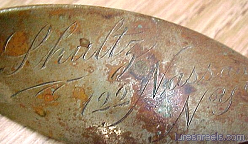 R. Haskell Minnow, Chautauqua Weedless Trolling Bait, Comstock ...