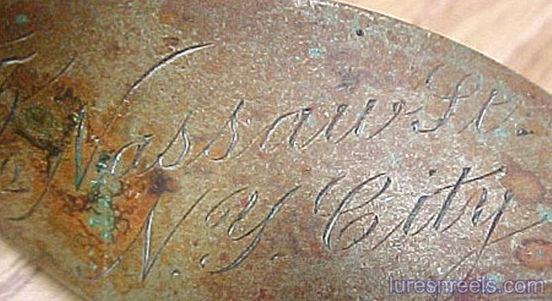 R. Haskell Minnow, Chautauqua Weedless Trolling Bait, Comstock ...