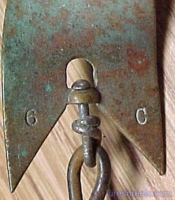 R. Haskell Minnow, Chautauqua Weedless Trolling Bait, Comstock ...